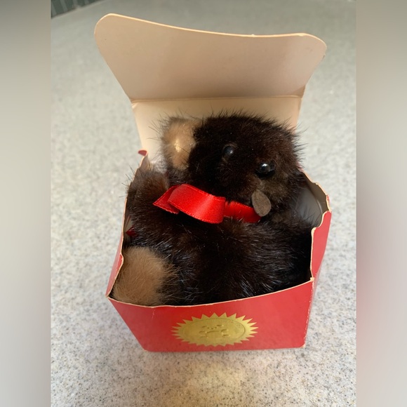 Rare Bear Inc | Toys | Vintage 98s Rare Bear Genuine Mink Fur Teddy ...